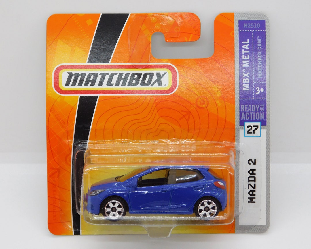 Matchbox Mazda 2 Blue Rare Miniature Collectible Model - Etsy
