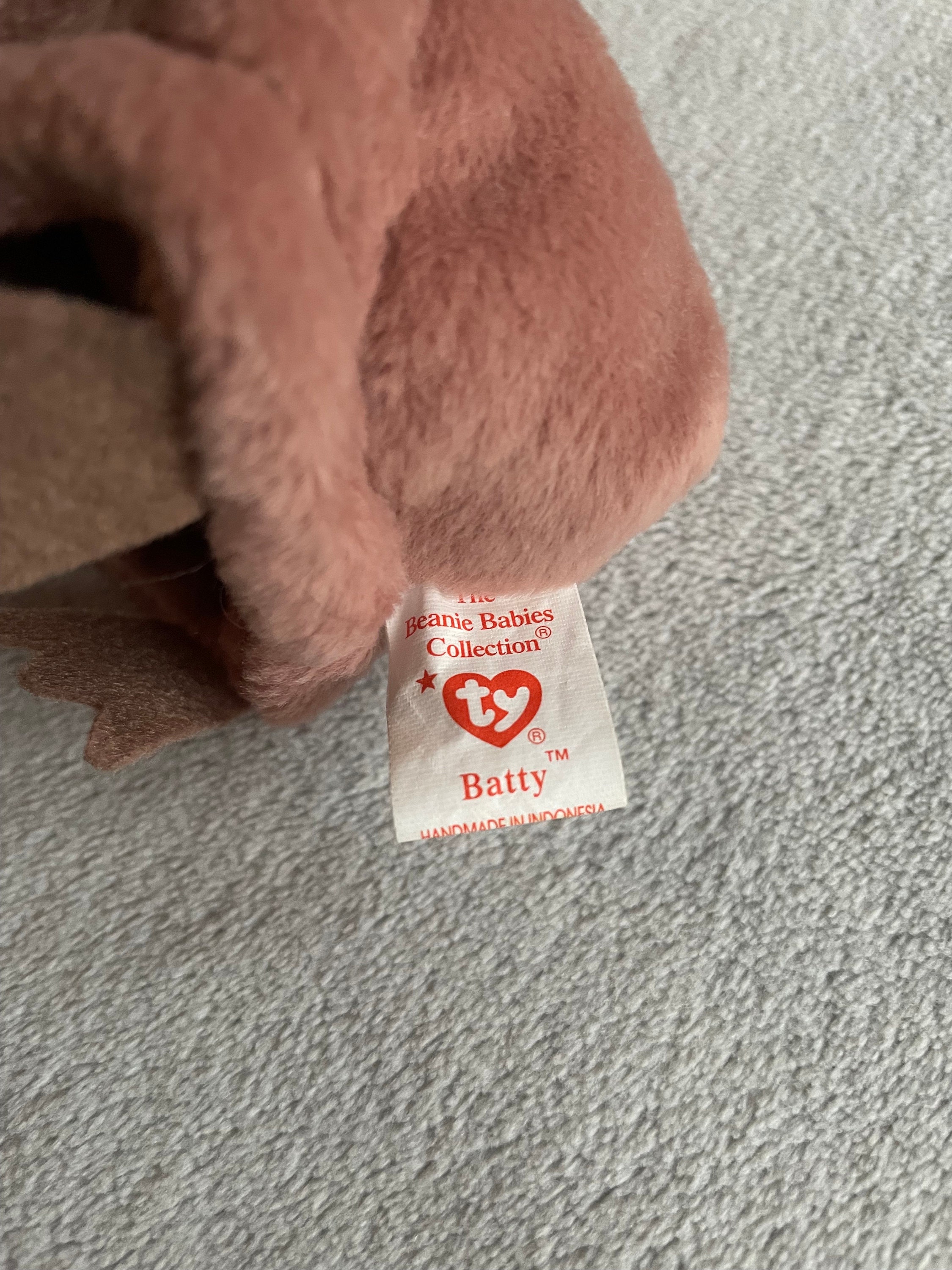 RARE Vintage Batty Beanie Baby in Mint Condition! Never Played With ...