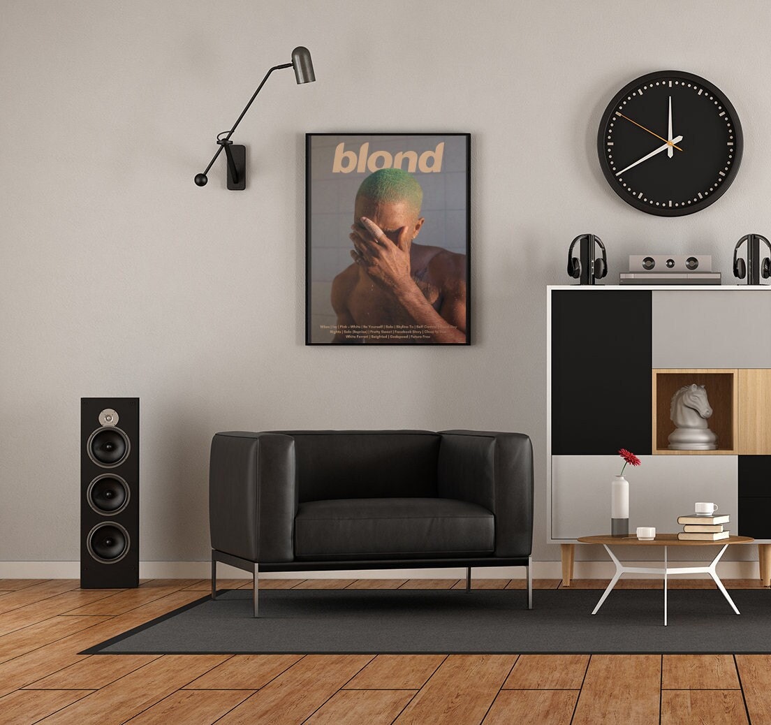 Frank Ocean Poster, Blond Poster, Blond Album, Blond, Frank Ocean ...