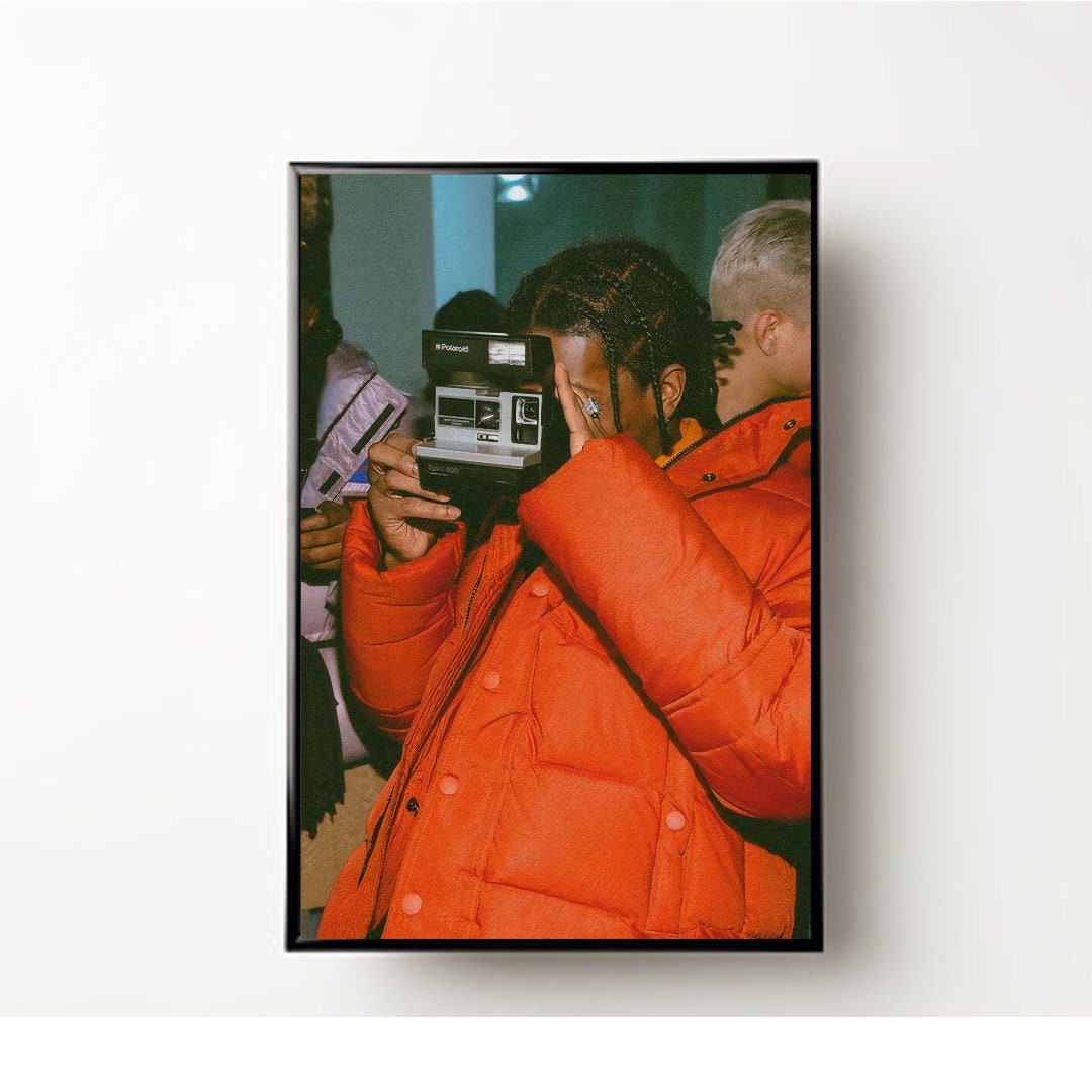 ASAP Rocky, ASAP Rocky Poster, Music, Rap, Wall Art, Digital Print ...
