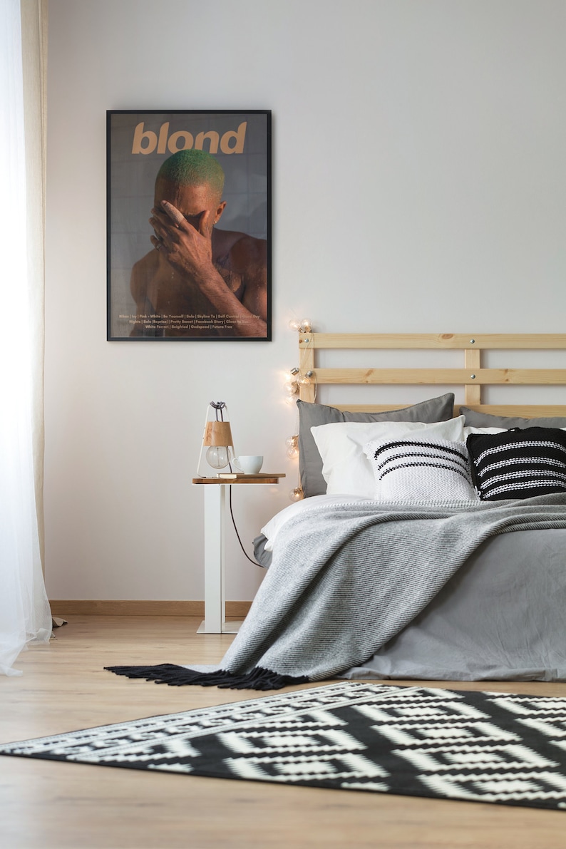 Frank Ocean Poster Blond Poster Blond Album Blond Frank - Etsy
