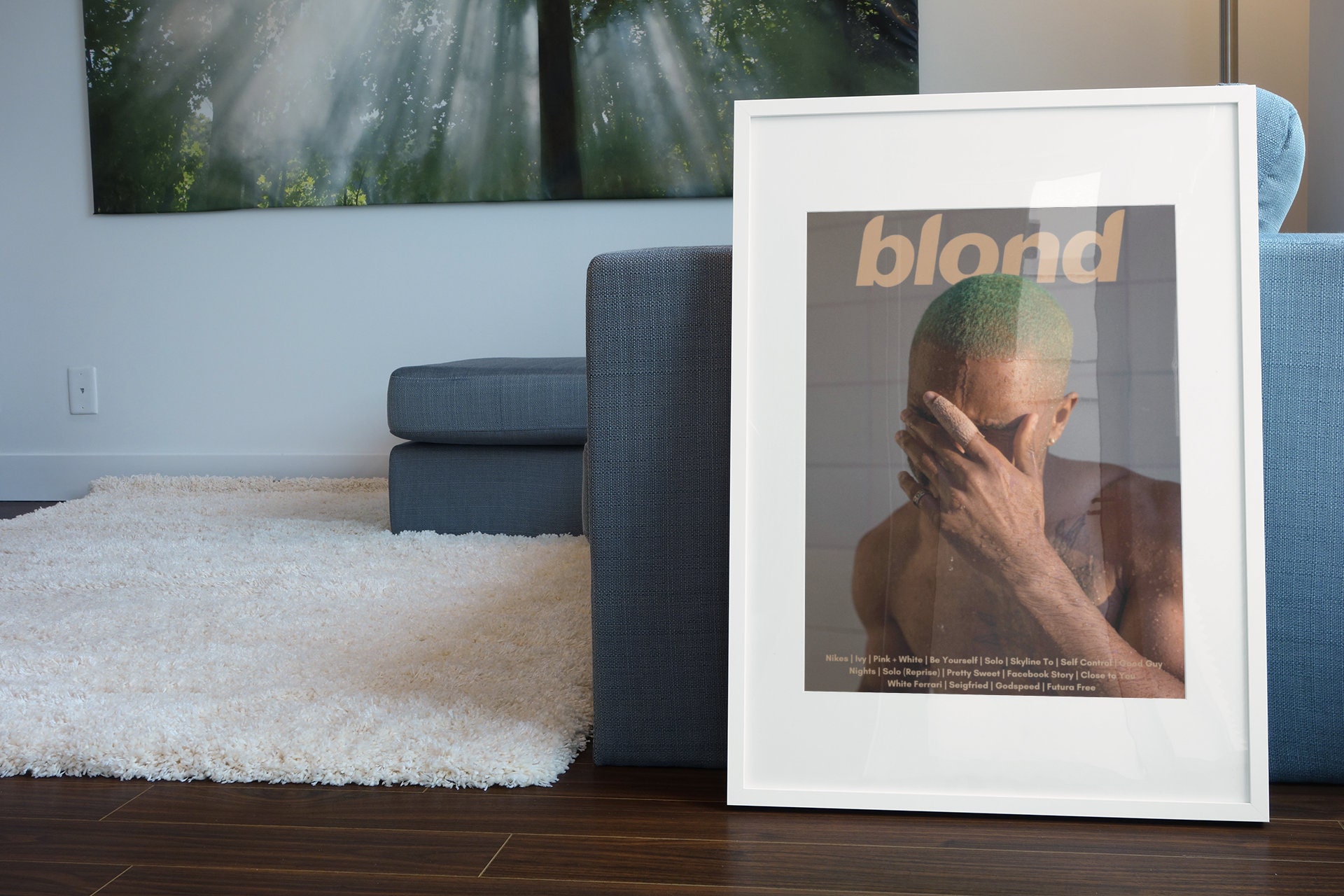 Frank Ocean Poster, Blond Poster, Blond Album, Blond, Frank Ocean ...