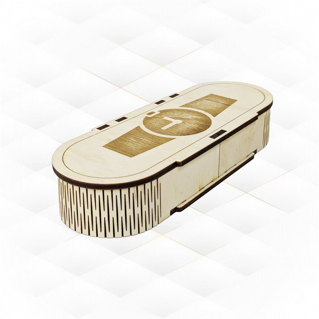 Gift Box Case for Watch, Laser Cutting Pattern. SVG DXF Files, Design ...