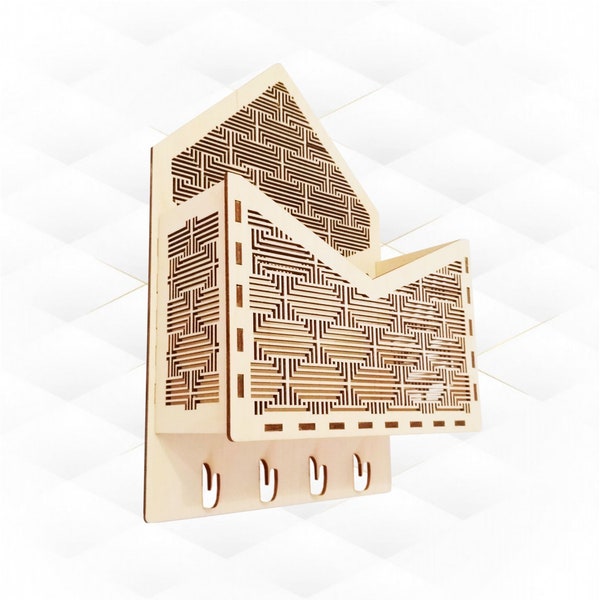 Laser Cut Key Box - Etsy