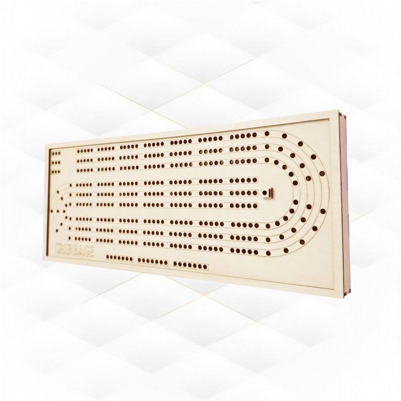 Cribbage Svg Dxf Pattern for Laser Cut. Vector Template. - Etsy Australia