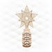 Christmas Tree Topper Star Laser Cut Design, XMAS SVG DXF Vector ...