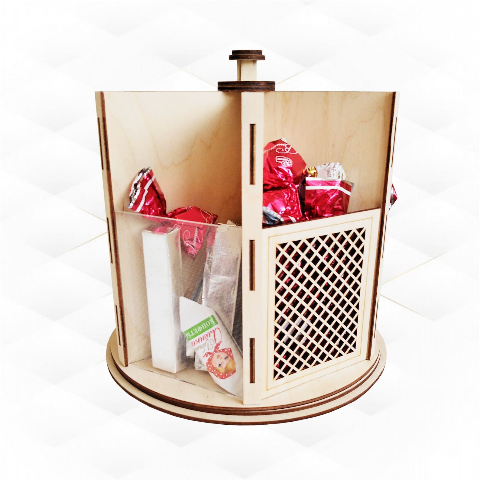 Rotating Stand Svg Dxf Pattern for Laser Cut. Laser Cutting - Etsy