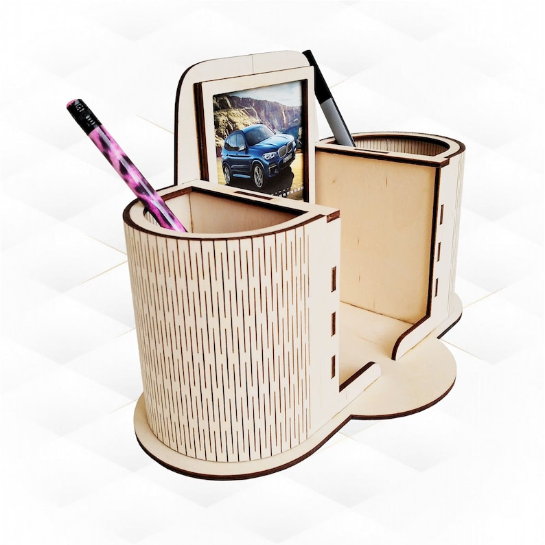 Stand Holder With Picture Frame Svg Dxf Files for Laser Cut. - Etsy