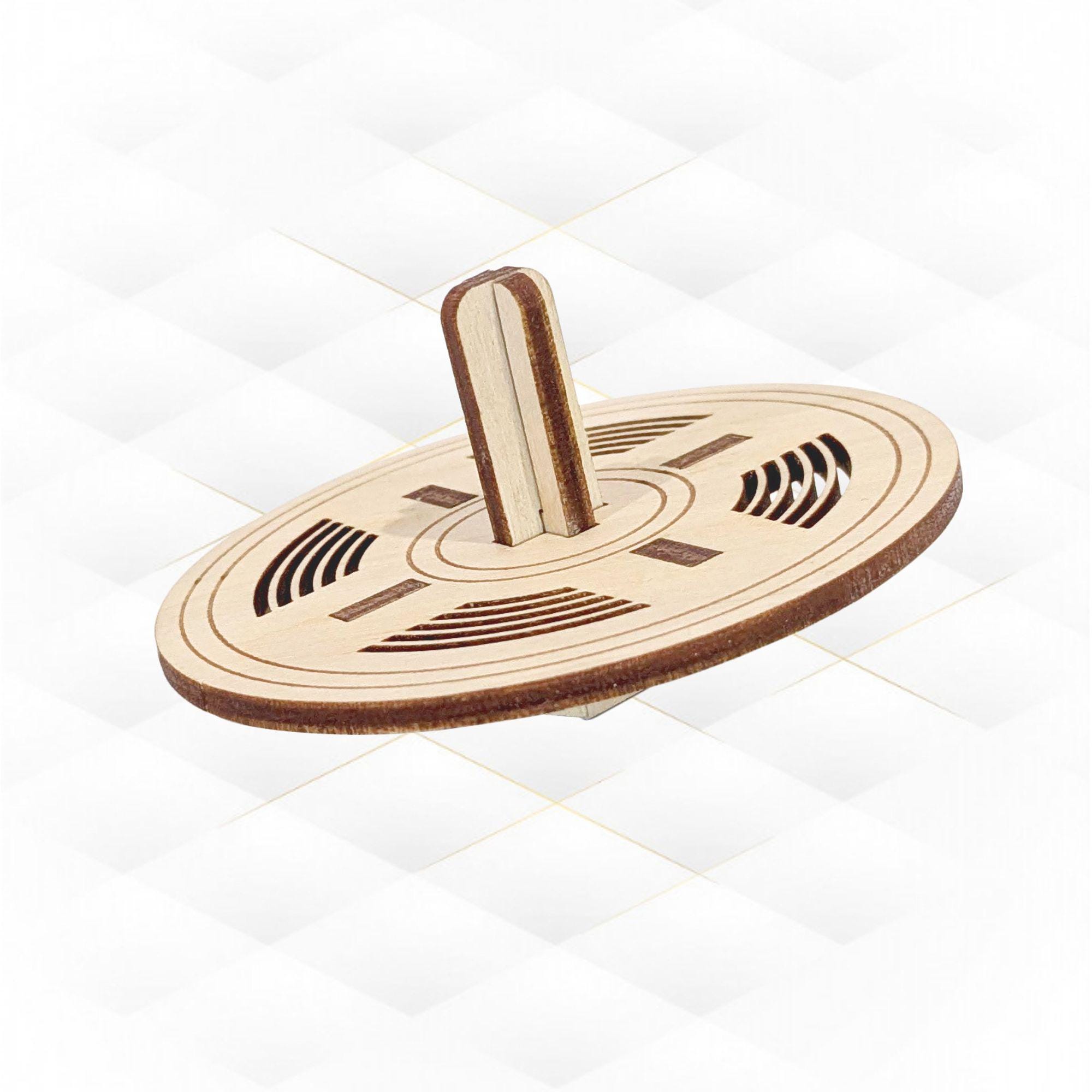 Spin Toy Laser Cut Design, SVG DXF Vector Template, Antistress Game ...