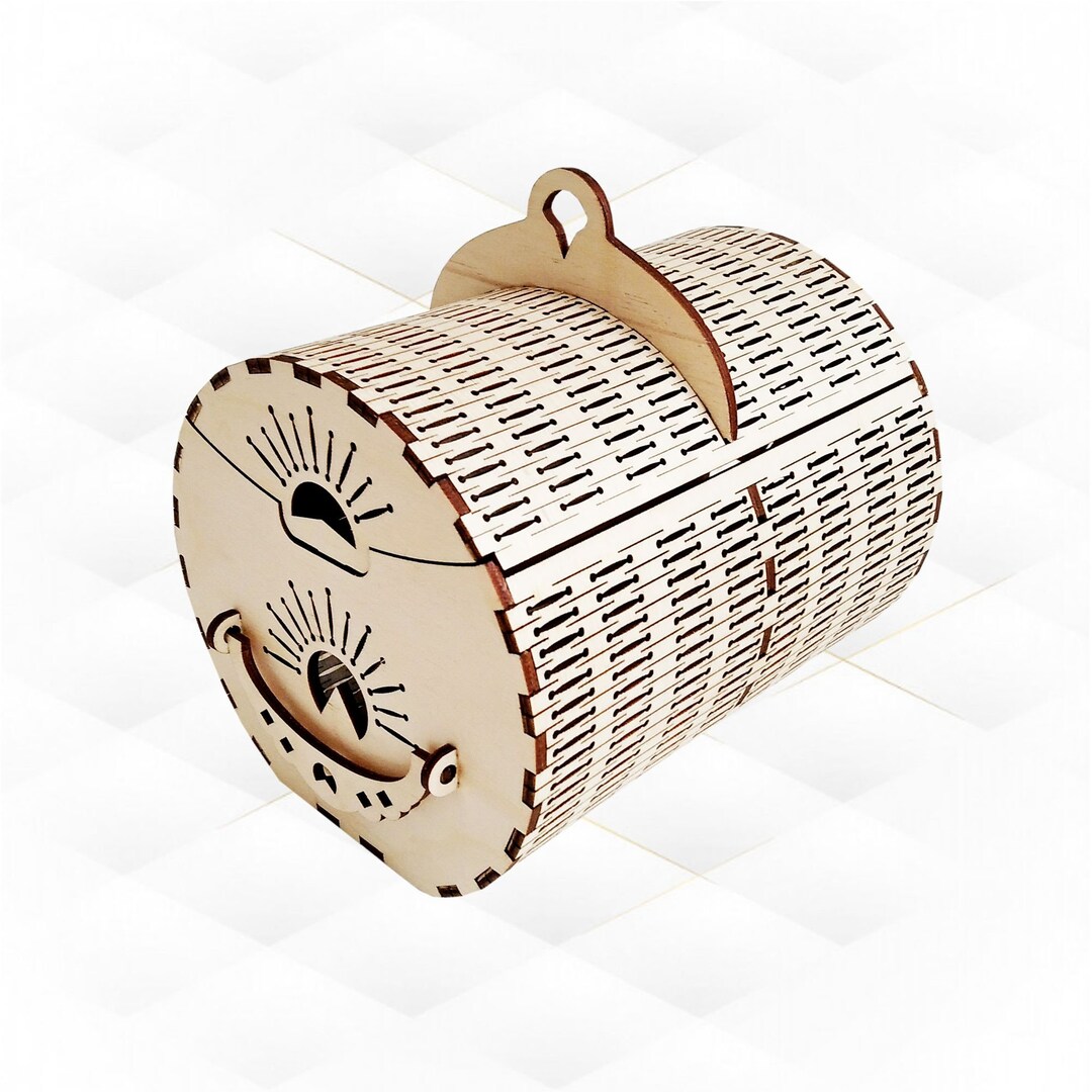 Gift Jewelry Box, Svg Dxf Files, Patternr Laser Cut. Cutting Design ...