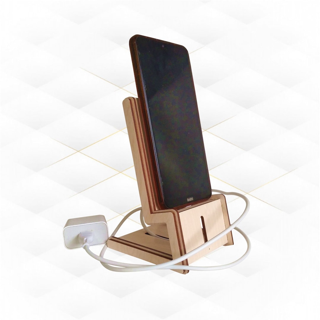 Stand Holder for Phone, Unique Design Laser Cutting. Laser Cut Plan. - Etsy