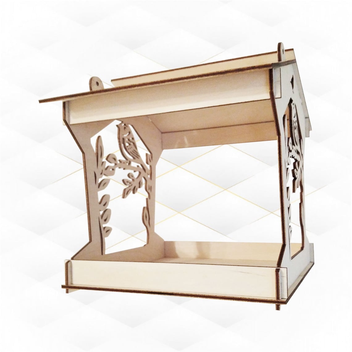 Bird Feeders Ready Use Laser Cut Files. Birds Silhouette. - Etsy