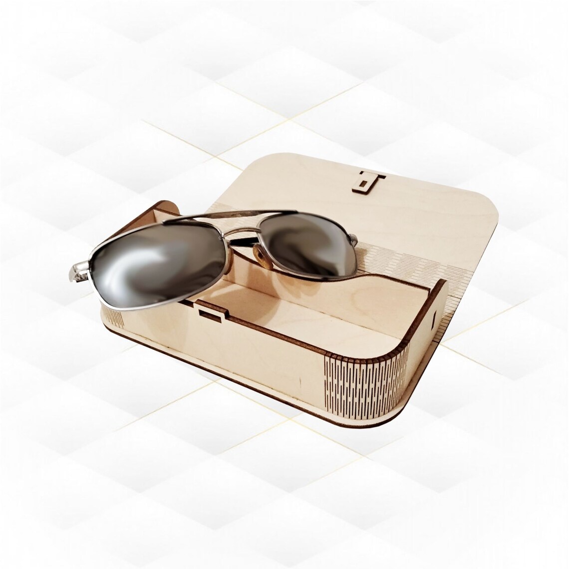 Case Box for Glasses Laser Cut Design. Laser Vector Files. - Etsy