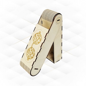 Unique Box Case for Glasses, Laser Cutting Drawing. Design for Laser ...