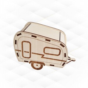 Christmas Glitter Houses Laser Cut Design. Camper Trailer Laser Files ...