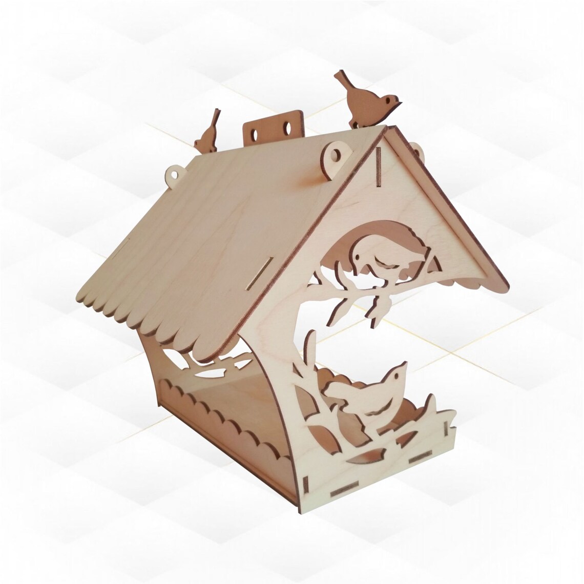 Bird Feeders Svg Dxf Files for Laser Cut. Vector Laser File - Etsy