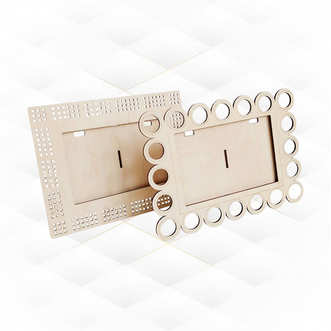 Picture Frame 4x6, Svg Dxf Design, Laser Cut Template. Picture Holder ...