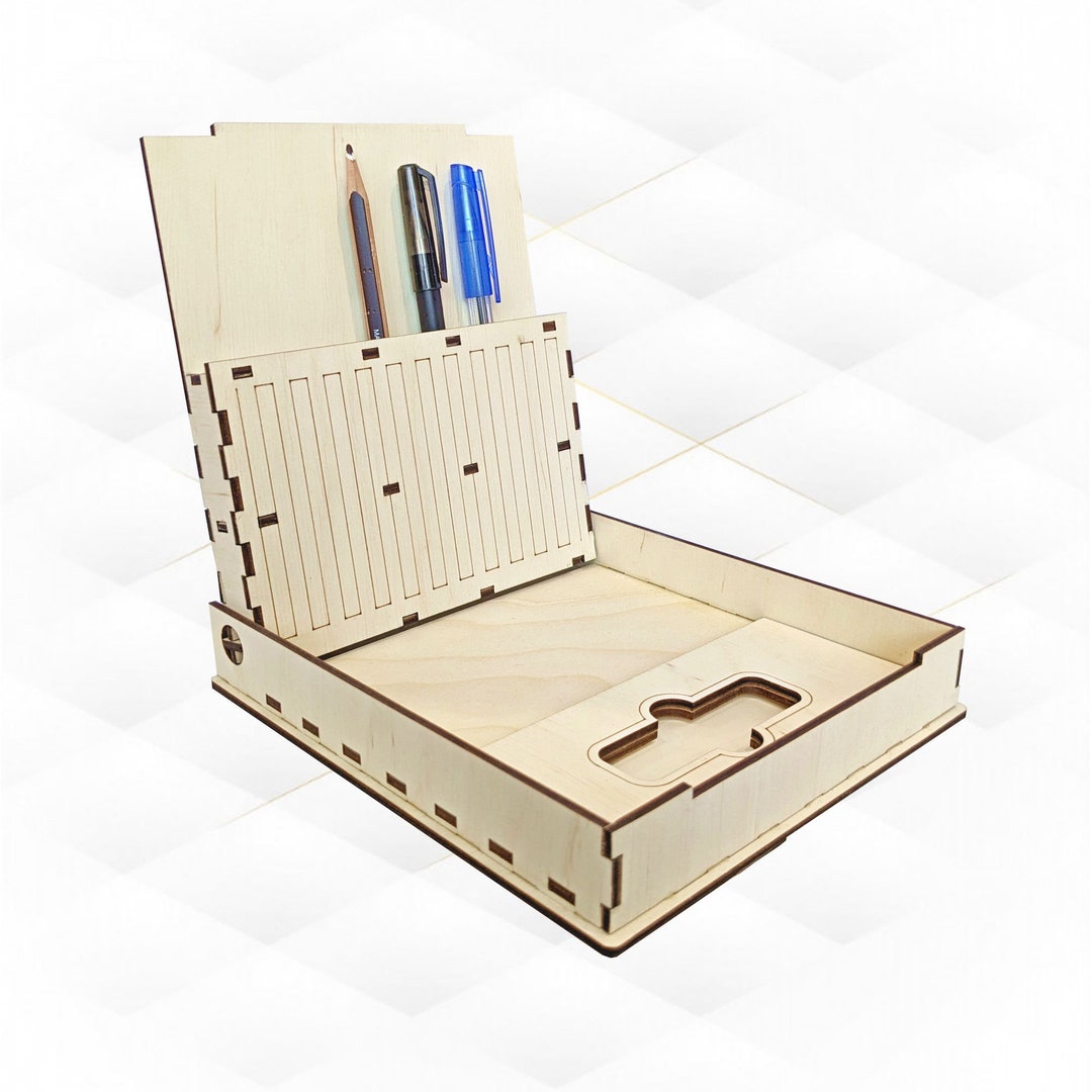 Gift Pencils Case Box Vector Design for Laser Cutting. Laser Cut Svg ...