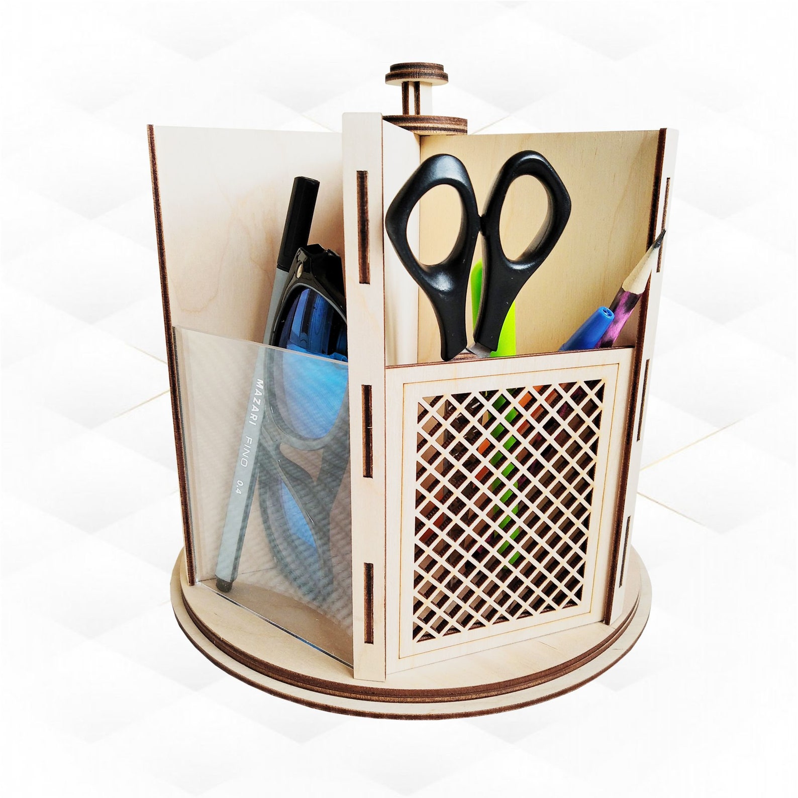 Rotating Stand Svg Dxf Pattern for Laser Cut. Laser Cutting - Etsy