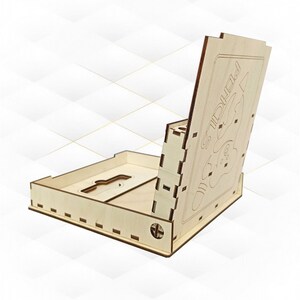 Gift Pencils Case Box Vector Design for Laser Cutting. Laser Cut Svg ...