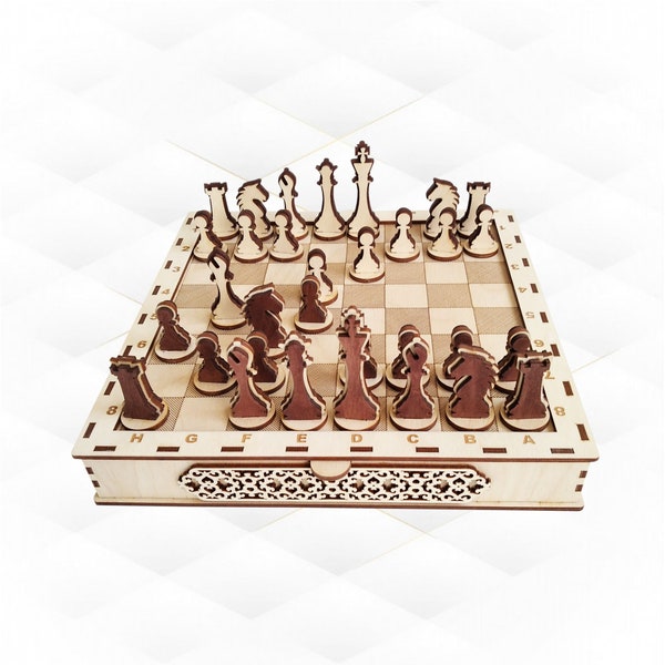 Chess Cut Files - Etsy