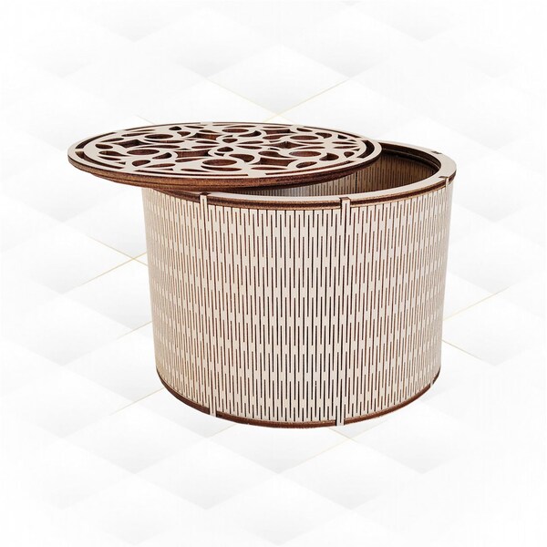 Circle Gift Box With Lid - 60+ Gift Ideas for 2024