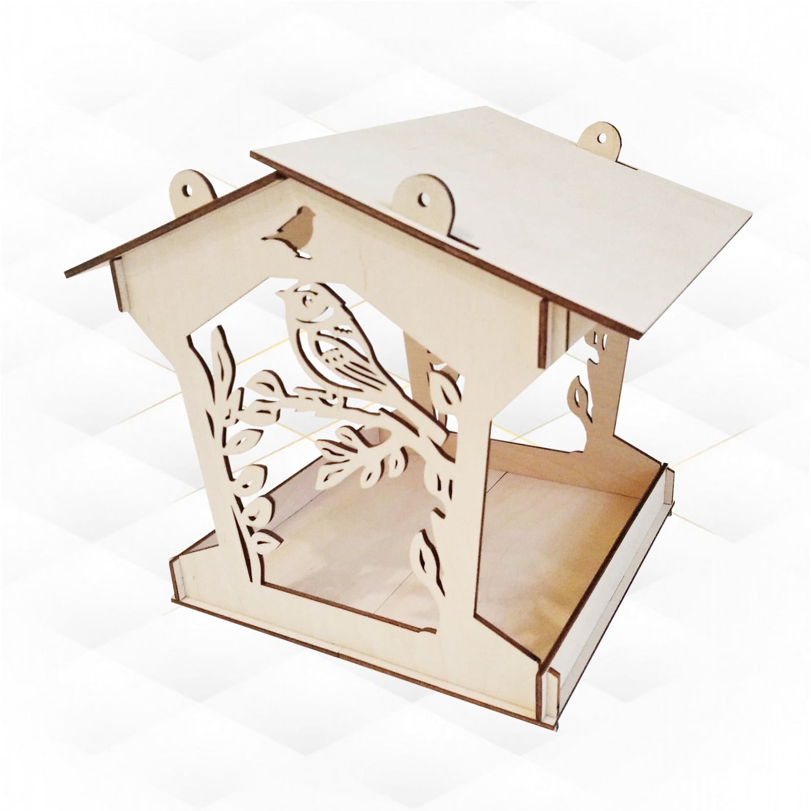 Bird Feeders Ready Use Laser Cut Files. Birds Silhouette. - Etsy