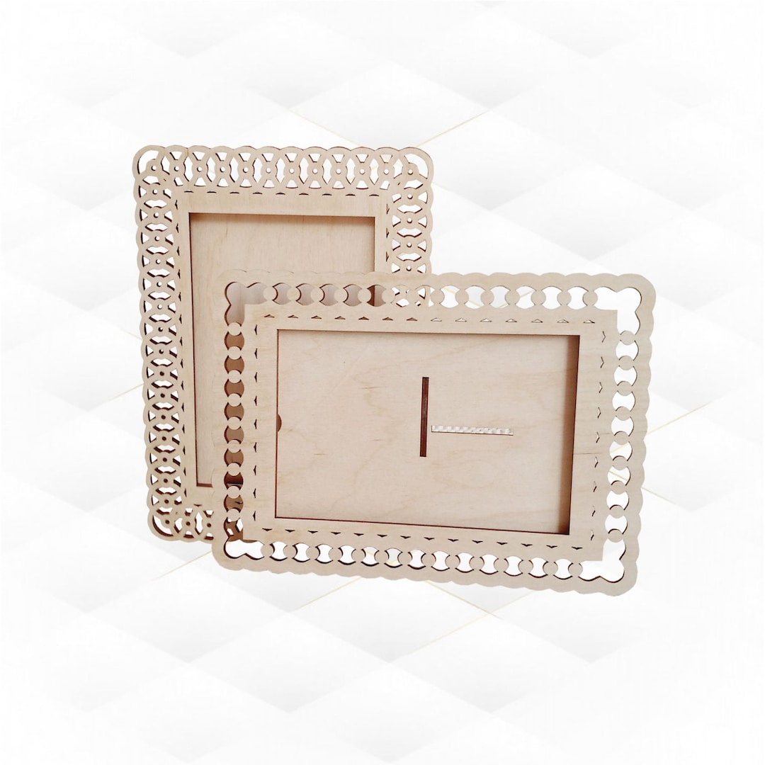 Picture Frame 4x6, Design for Laser Cutting, Photo Stand Holder. Svg ...