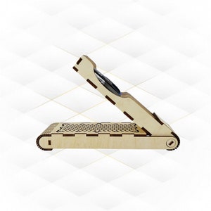 Gift Pen Box Case, Svg Dxf Files, Template Laser Cut. Laser Cutting ...