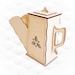Tea Bag Box, Teapot Svg Dxf Design for Laser Cut . Ready Table Decor ...