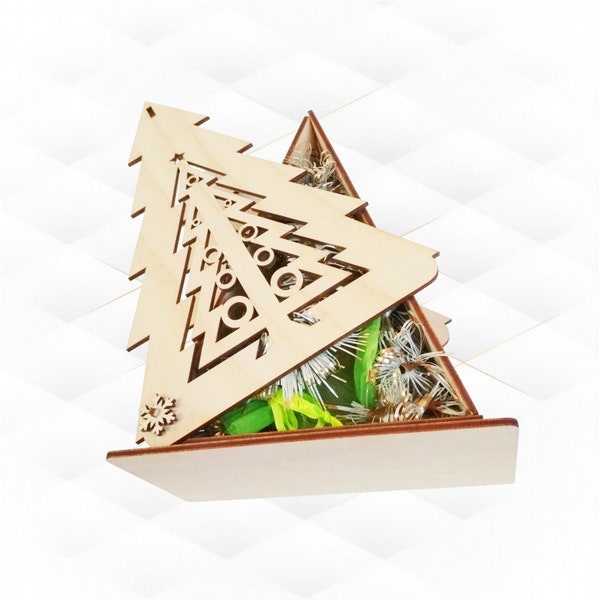 Christmas Tree Box - Etsy