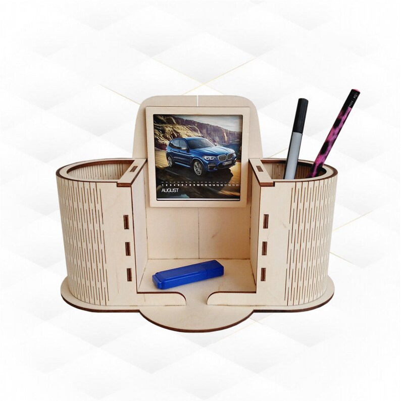 Stand Holder With Picture Frame Svg Dxf Files for Laser Cut. - Etsy