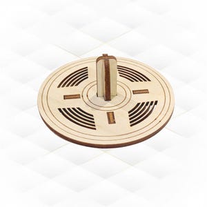 Gift Spin Toy Game, Design Laser Cut, Antistress Toy. Laser Cutting ...