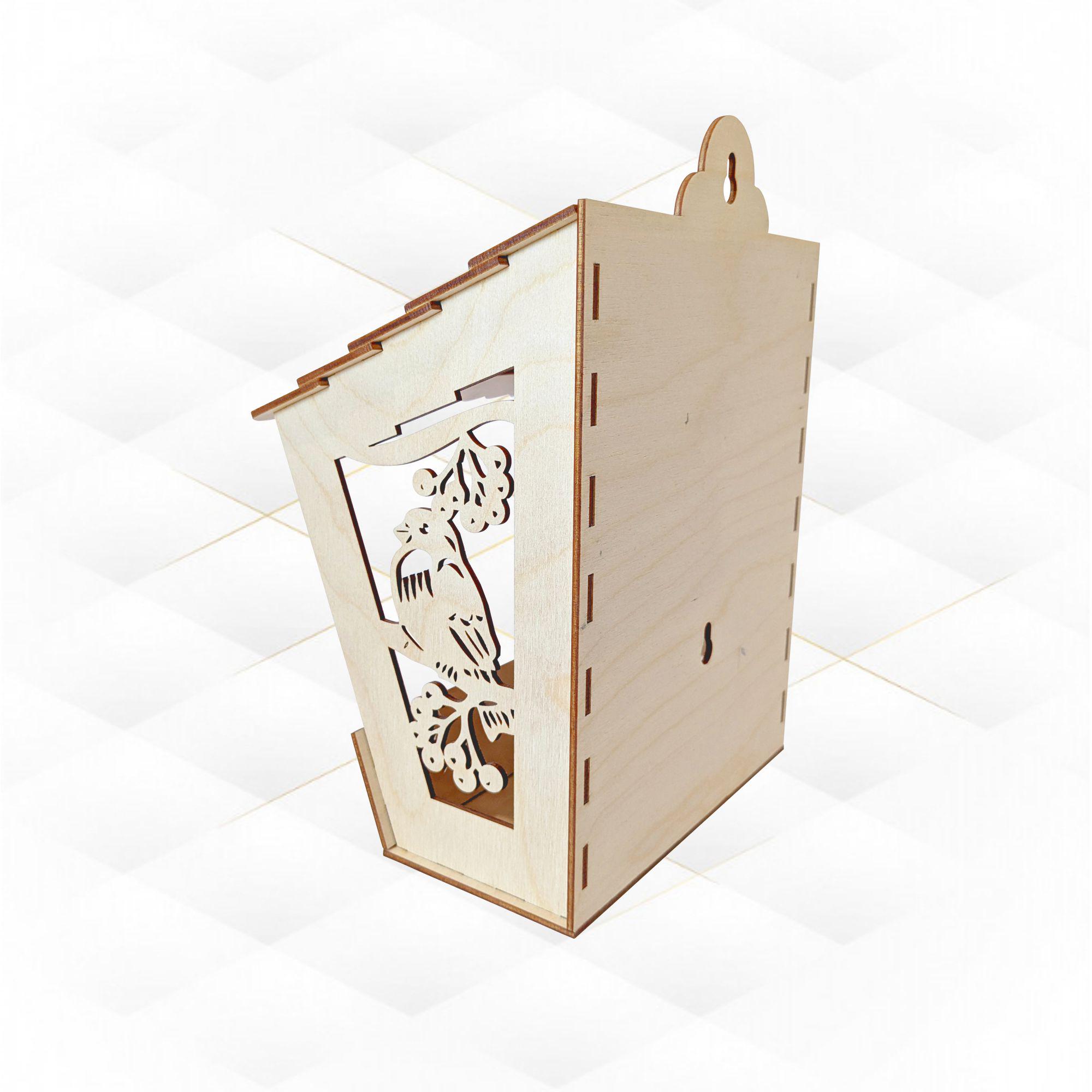 Bird Feeder Laser Cut Template, Garden House SVG DXF Design, Laser ...