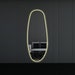 Full Size Irregular LED Light Mirror / Floor Mirror / Makeup Mirror ...