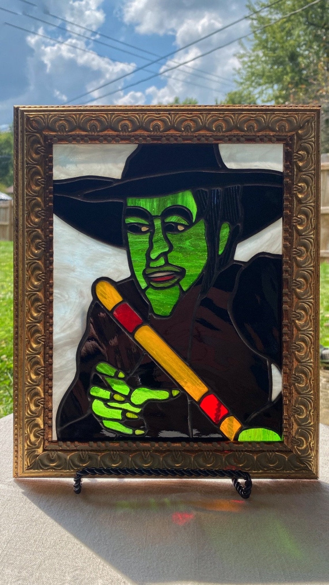 PATTER Wicked Witch Stained Glass: Wizard of Oz (PDF Download) - Etsy