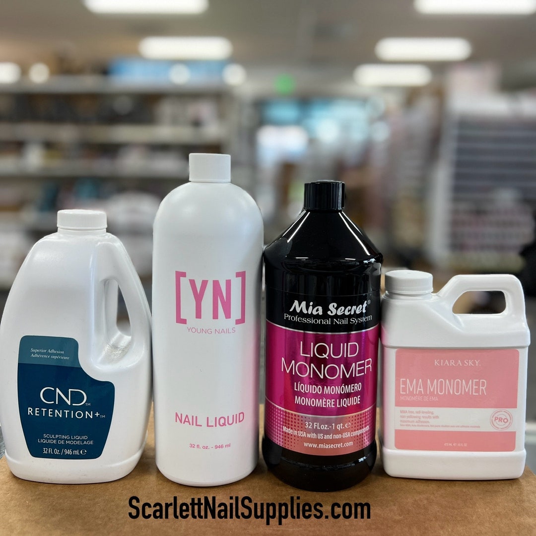 No MMA Young Nails - Mia Secret - CND Retention - Kiarasky Liquid ...