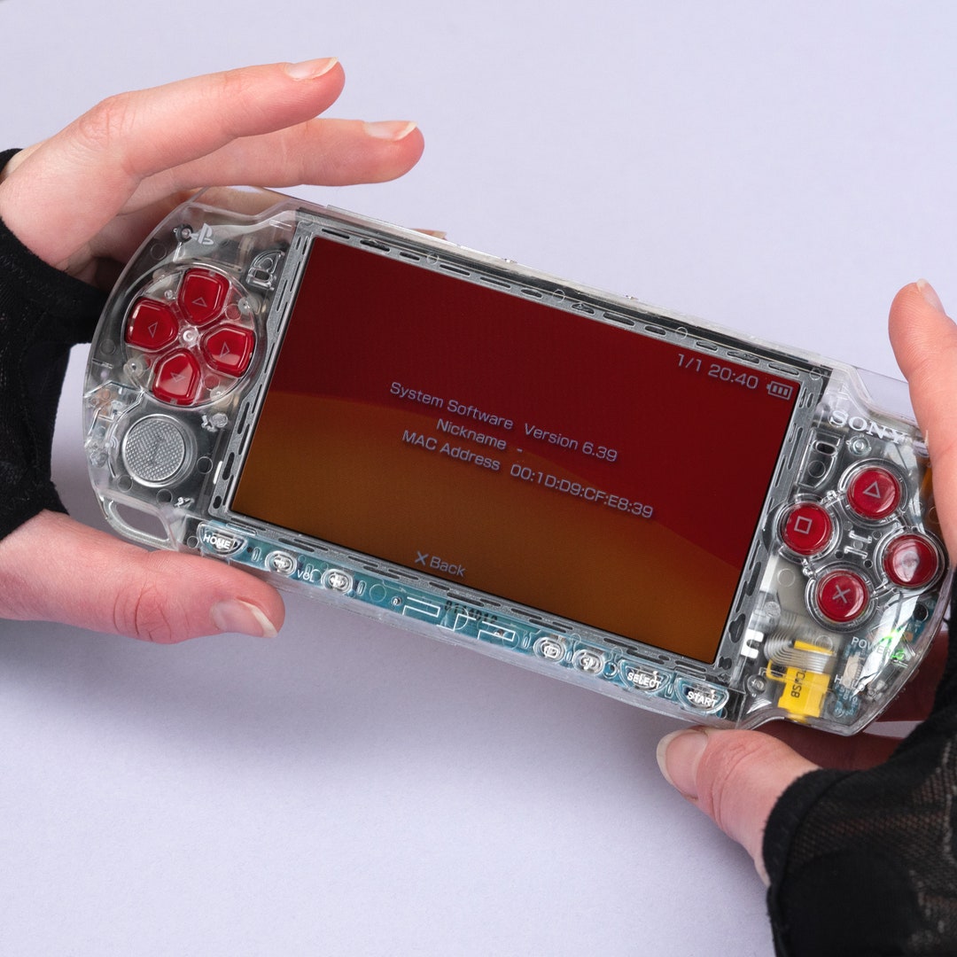 PSP Portable Clear Housing Read Description - Etsy