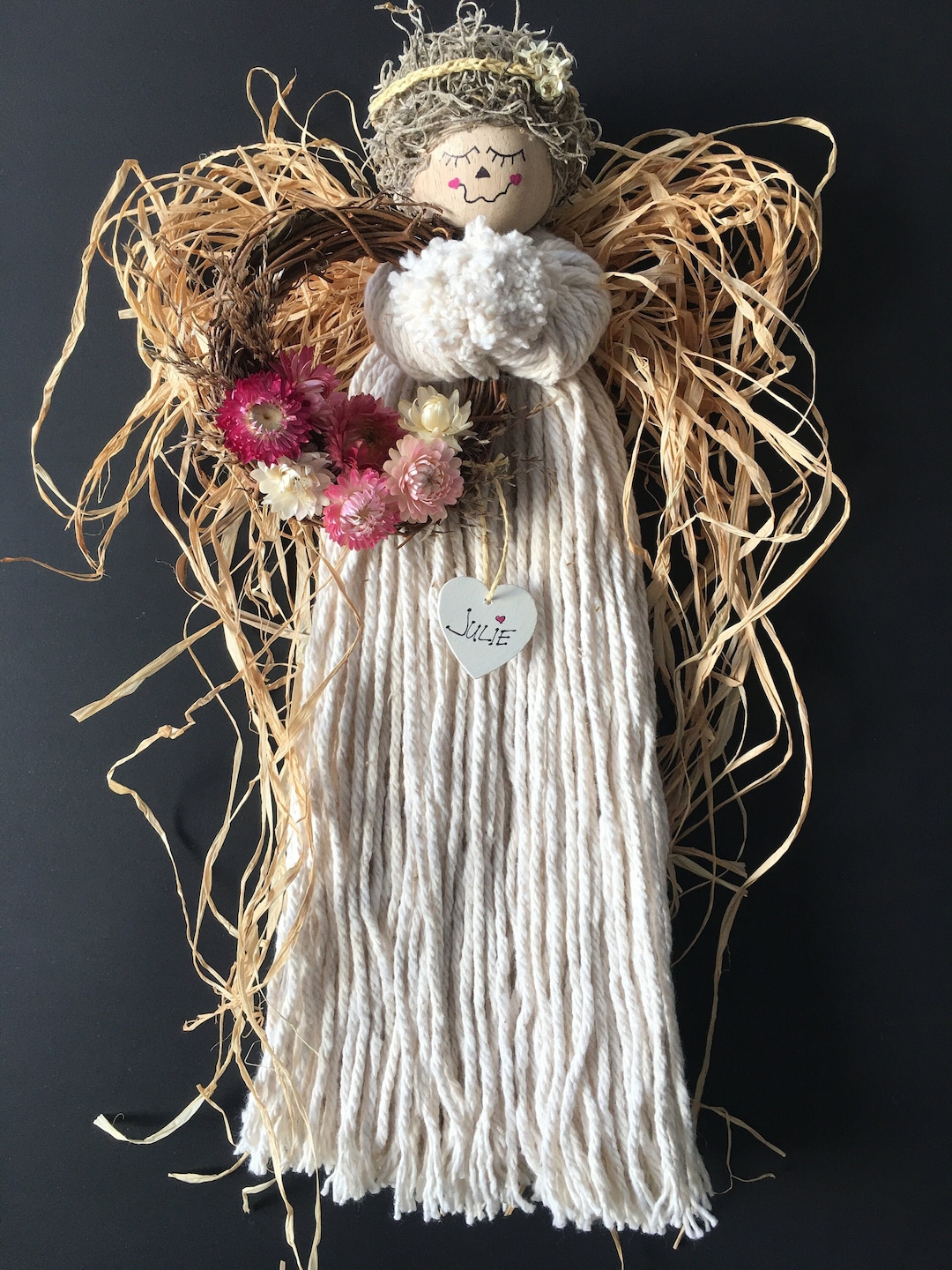 Angel-christmas Angel-nursery Decor-christmas Wall Decoration-mop Angel ...