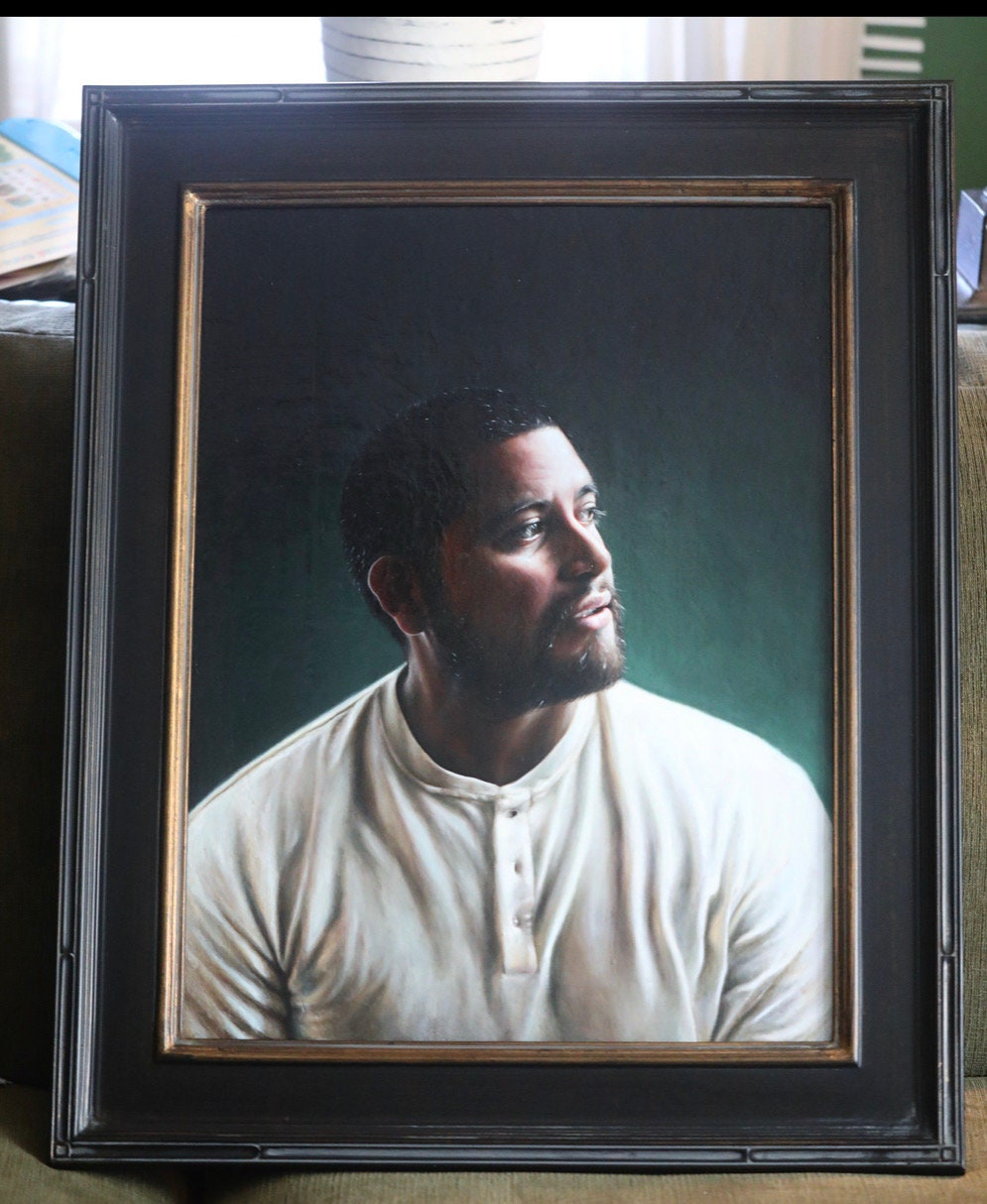 Portrait in Oil, Oil Painting, Custom - Etsy