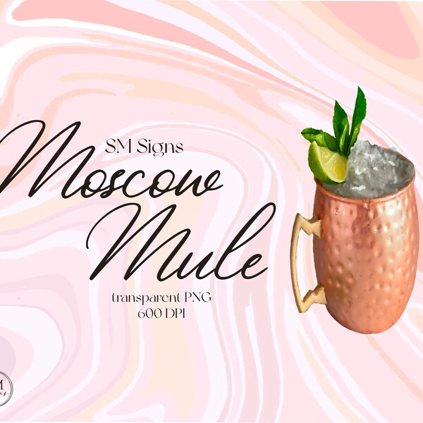 Moscow Mule Wedding Sign - Etsy