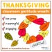 Thanksgiving Gratitude Wreath Craft Activity (PDF Pattern) - Etsy