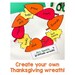 Thanksgiving Gratitude Wreath Craft Activity (PDF Pattern) - Etsy
