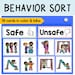 Recess Rules: Playground Behavior Sort | Rules and Expectations ...