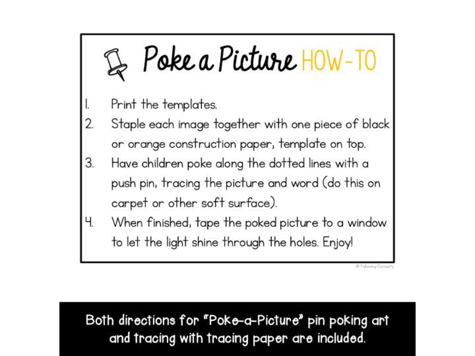 Halloween Pin Poking Fine Motor Center | Halloween Fall Party Activity ...