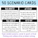 SEL Role Play Scenario Cards: Social-emotional Learning Problem-solving ...