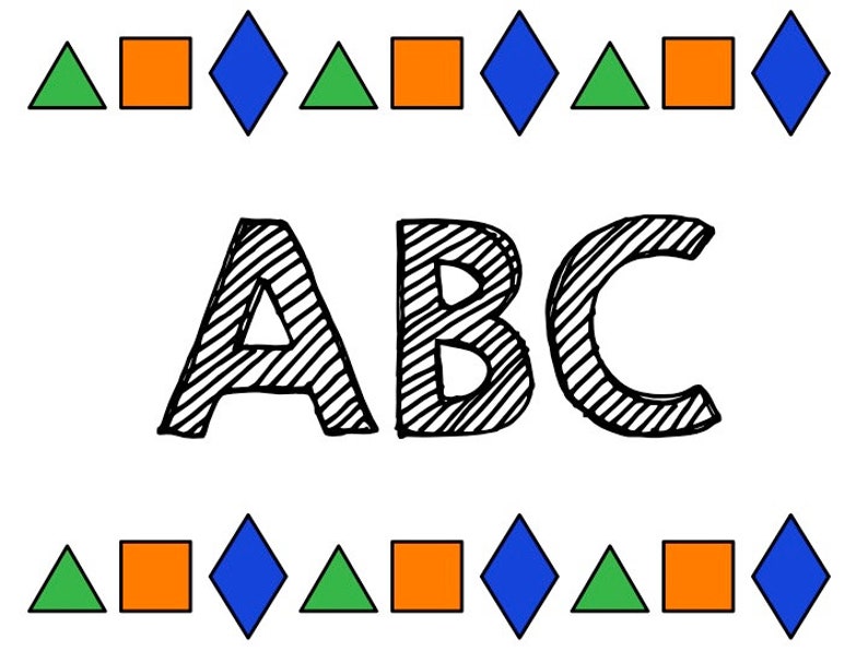 Repeating Pattern Task Cards With Pattern Blocks - Etsy