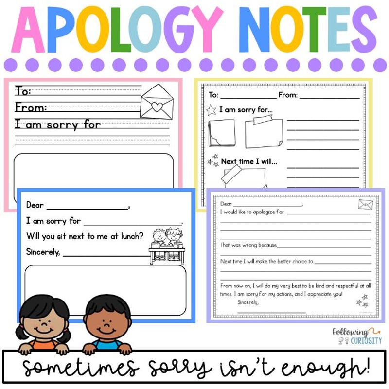Apology Cards - Etsy