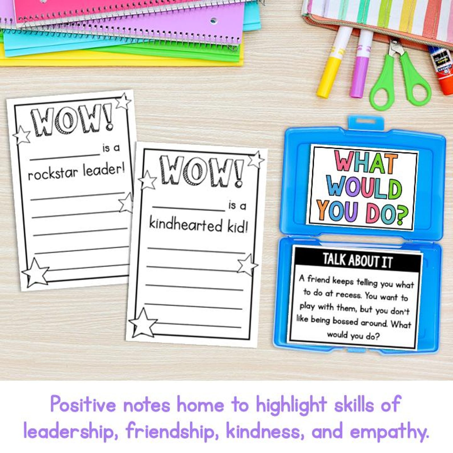 SEL Role Play Scenario Cards: Social-emotional Learning Problem-solving ...