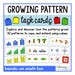 Growing Pattern Activities: Pattern Math Center | Growing Pattern Task ...